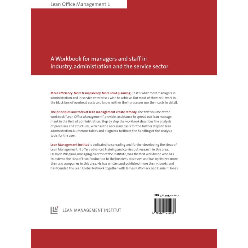 Lean Office Management 1 (english version), 80,00